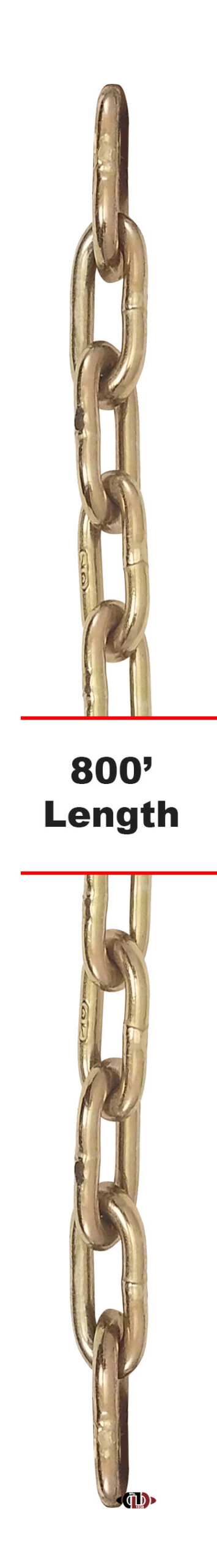 G-70 Bulk Chain - 1/4" x 800 Feet DBC-1/4x800-G70 - Durabilt USA